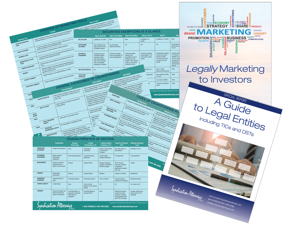 Bonus Materials - How To Legally Raise Private Money